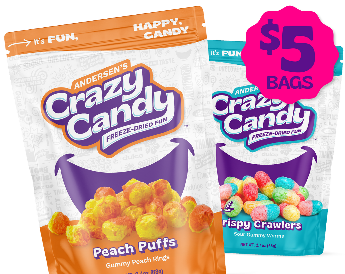 Freeze-Dried Candy | Andersen's Crazy Candy