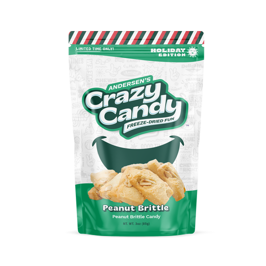 Freeze Dried Peanut Brittle | Crazy Candy – Andersen's Crazy Candy