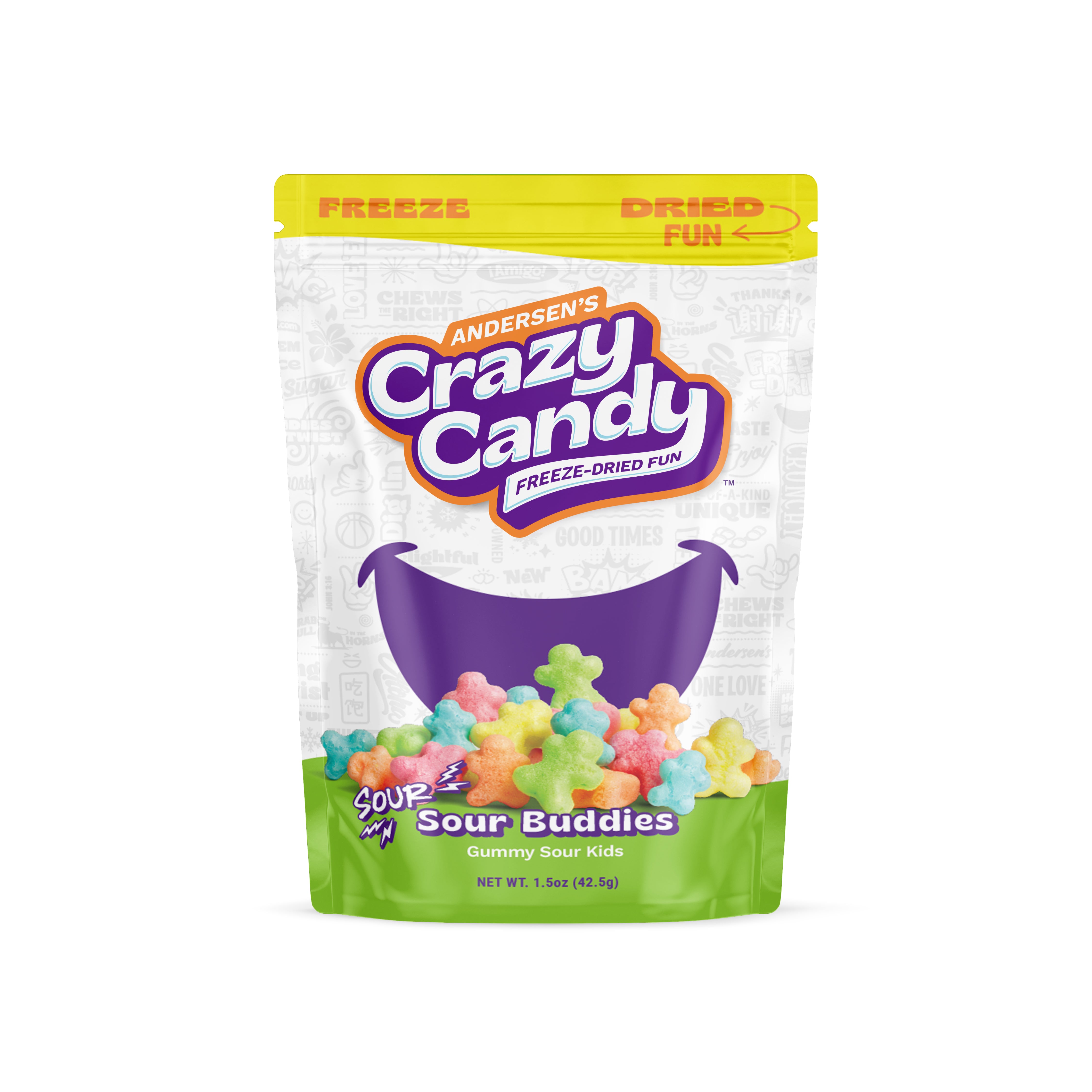 Sour Buddies | Crazy Candy – Andersen's Crazy Candy